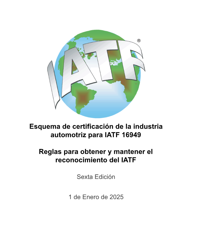 Reglas IATF 6a. Edición - Plexus International